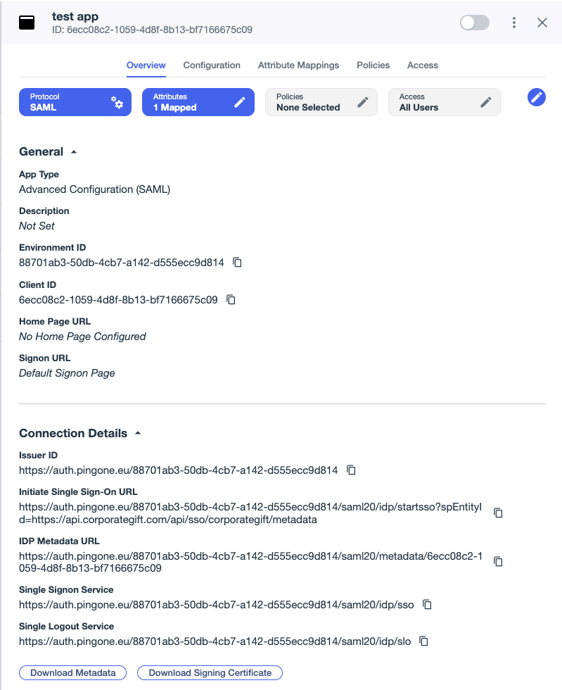 PingOne SSO Integration Guide